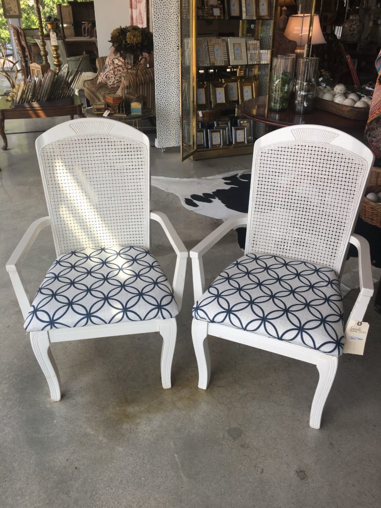 White Cane Chairs - Form & Function